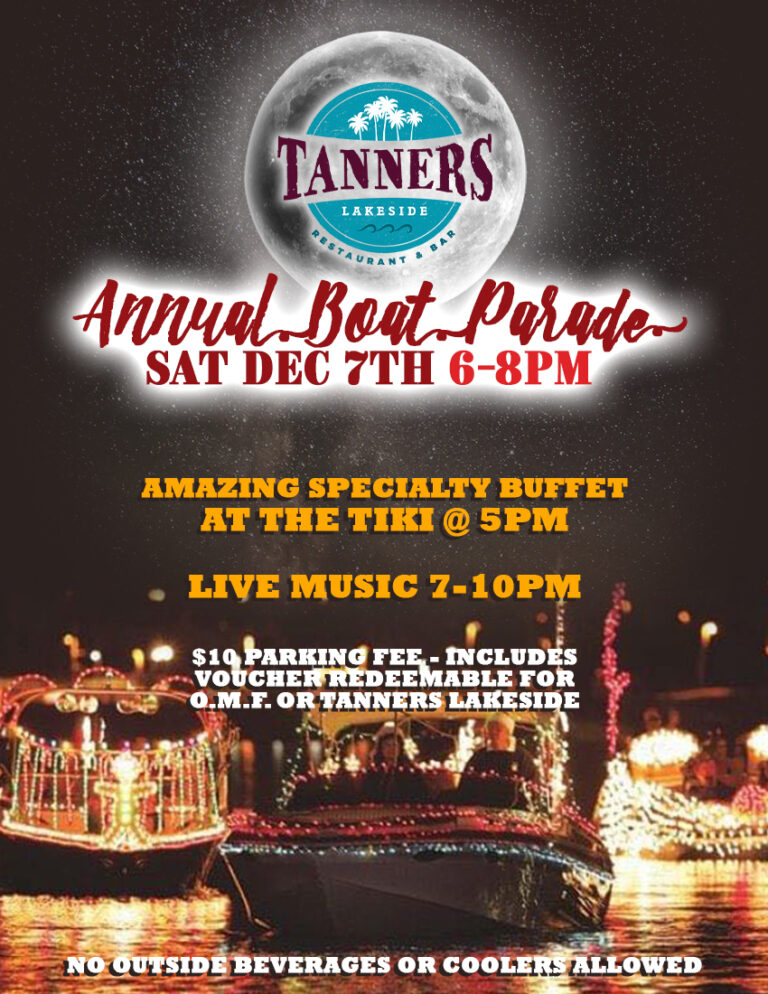 Tanners Lakeside | Restaurant and Bar in Winter Haven, FL | 1006 South ...